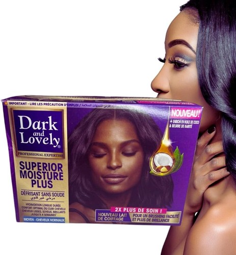 2 X Dark and Lovely sans Soude Défrisant Kit Standard Paquet Double | eBay