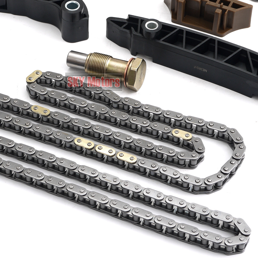 8x Timing Chain Guide Kit For Audi Q7 VW Passat CC Touareg Porsche 3.6 ...