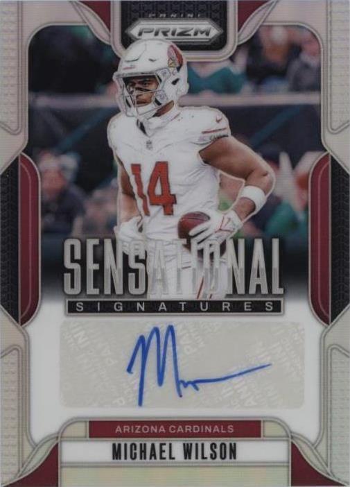 2024 Panini Prizm - Sensational Signatures Michael Wilson #SS-MWN /149 ...