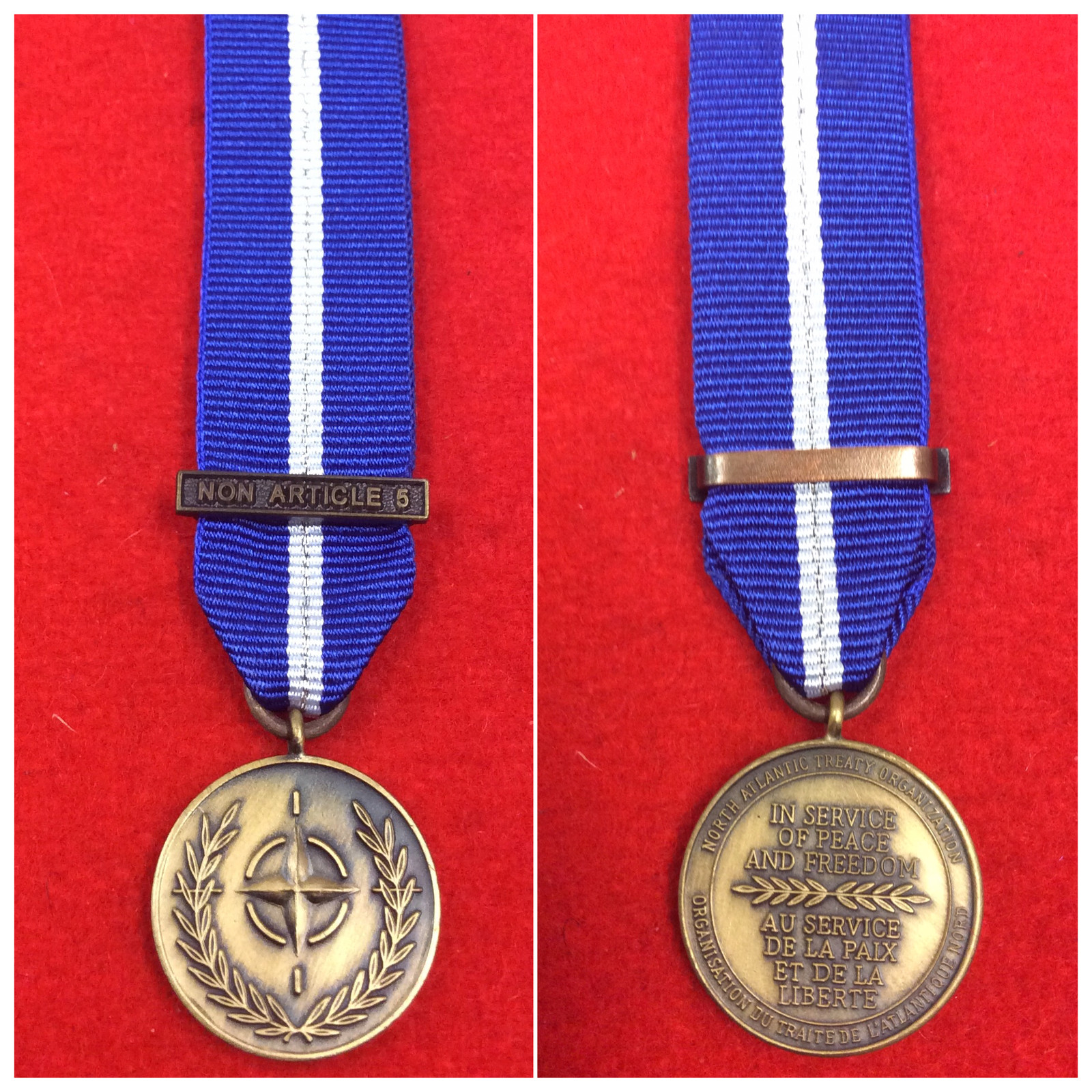 Quality British Army Miniatures Northern Ireland OSM Afghanistan OP ...