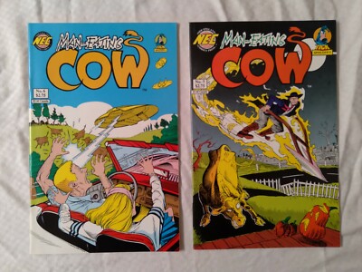 Man-Eating Cow # 6 7 1992 The Tick spin-off #298 | eBay