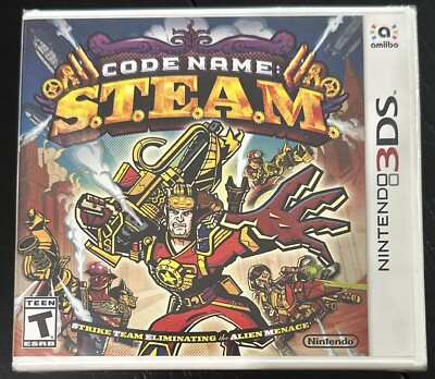 Code Name: S.T.E.A.M. Steam (Nintendo 3DS) NEW & Sealed! 45496743024| eBay
