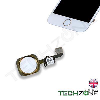 For iPhone 6 & iPhone 6 Plus Home Button Flex Main Menu Replacement ...