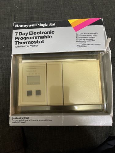 HONEYWELL Magicstat 7 Day Programmable Heating Cooling Thermostat ...