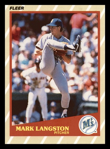 Mark Langston 1989 Fleer SuperStars #27 Seattle Mariners Mint | eBay