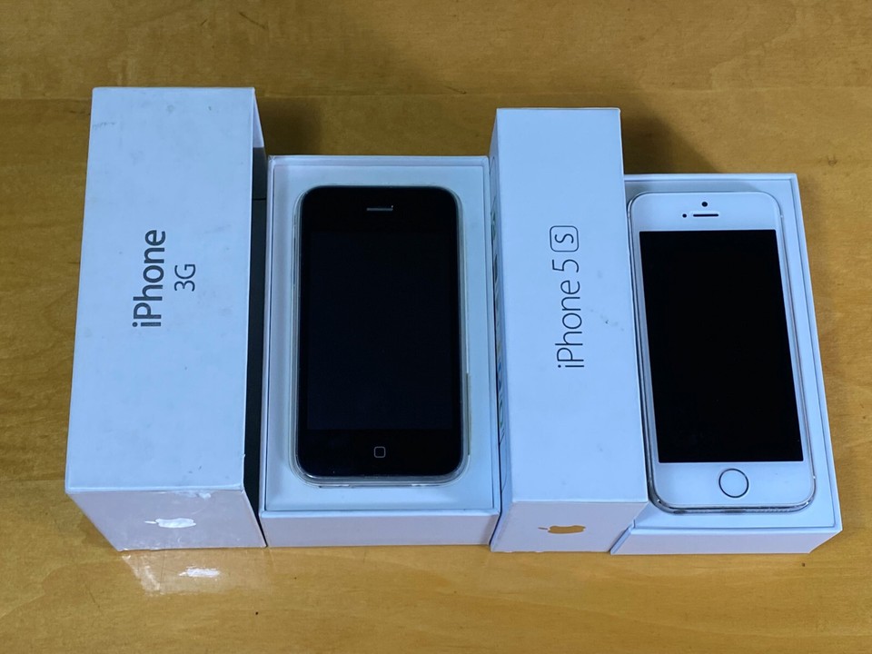 Lot of 3 iPads & 2 iPhones Sold As Is - Very Used - Iphone Boxes | eBay