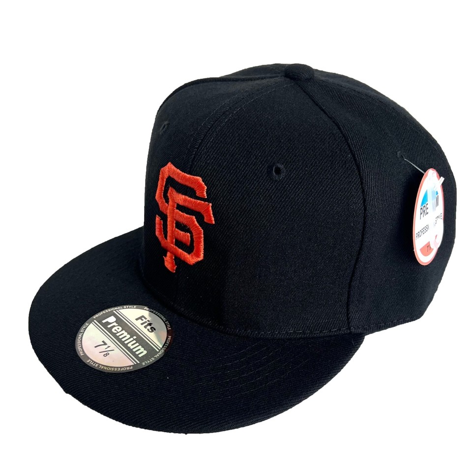 Mens San Francisco Giants Baseball Cap Fitted Flat Brim Hat Multi Size ...