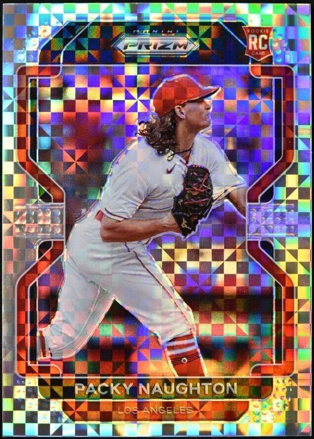 2022 Panini Prizm - Tier III Packy Naughton #265 Power Plaid Prizm /75 ...