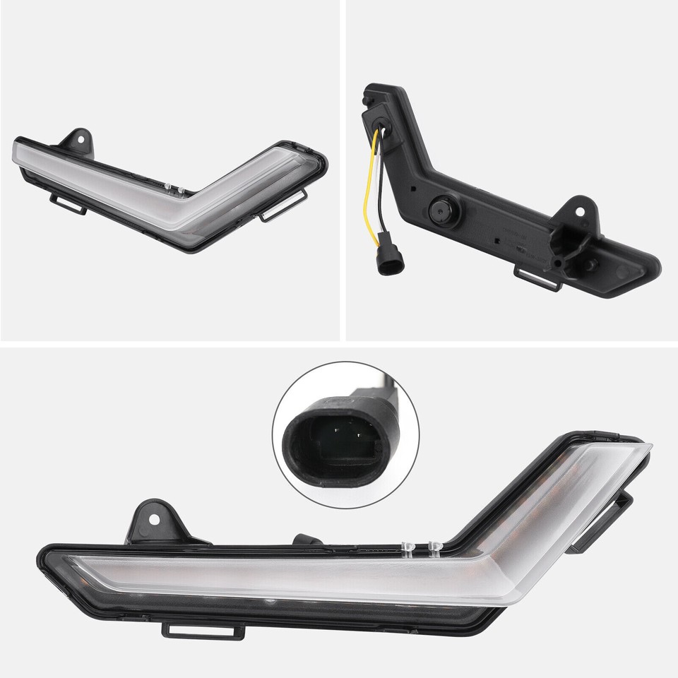 LED Front Signature Light w/Flashing Light For 2020+ Can Am Defender ...