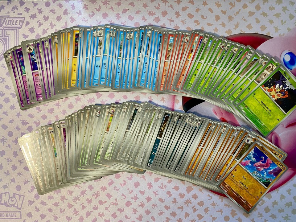 Pokemon Paradox Rift Complete Reverse Holo Foil Master Set 162 Cards | eBay