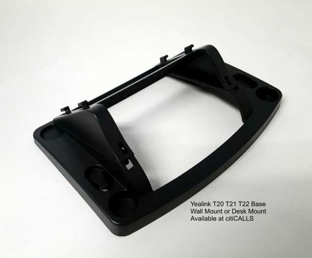 Yealink T23-BASE Desk and Wall Mount Bracket Stand for T23 T23P T23G ...
