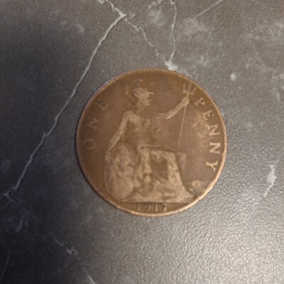 1917 one penny coin | eBay UK