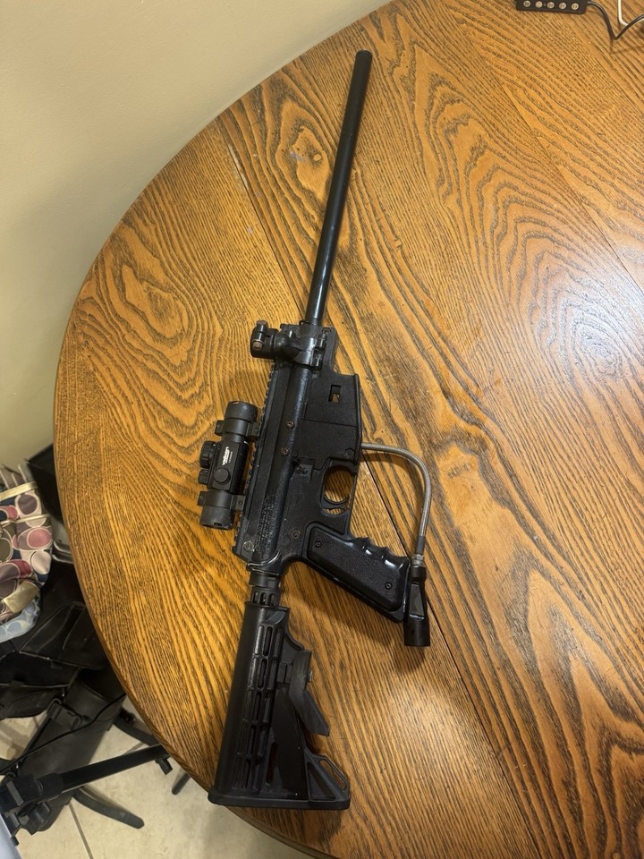 Tippmann Bravo One Elite Paintball Marker M16 Gun Army Tactical | eBay