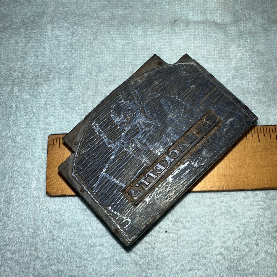 Printing Block “ Diver Underwater Scene “ Room For Type | eBay