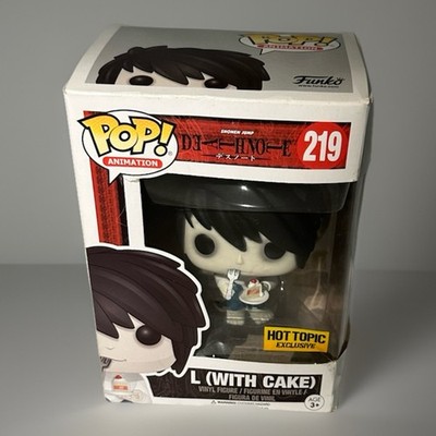 Funko Pop! Death Note L (With Cake) Hot Topic Exclusive Vinyl Figure ...