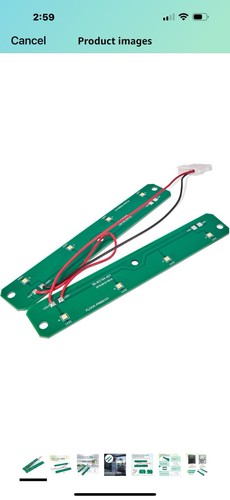 Refrigerator LED Light Module Assembly Board Whirlpool Maytag Amanda | eBay