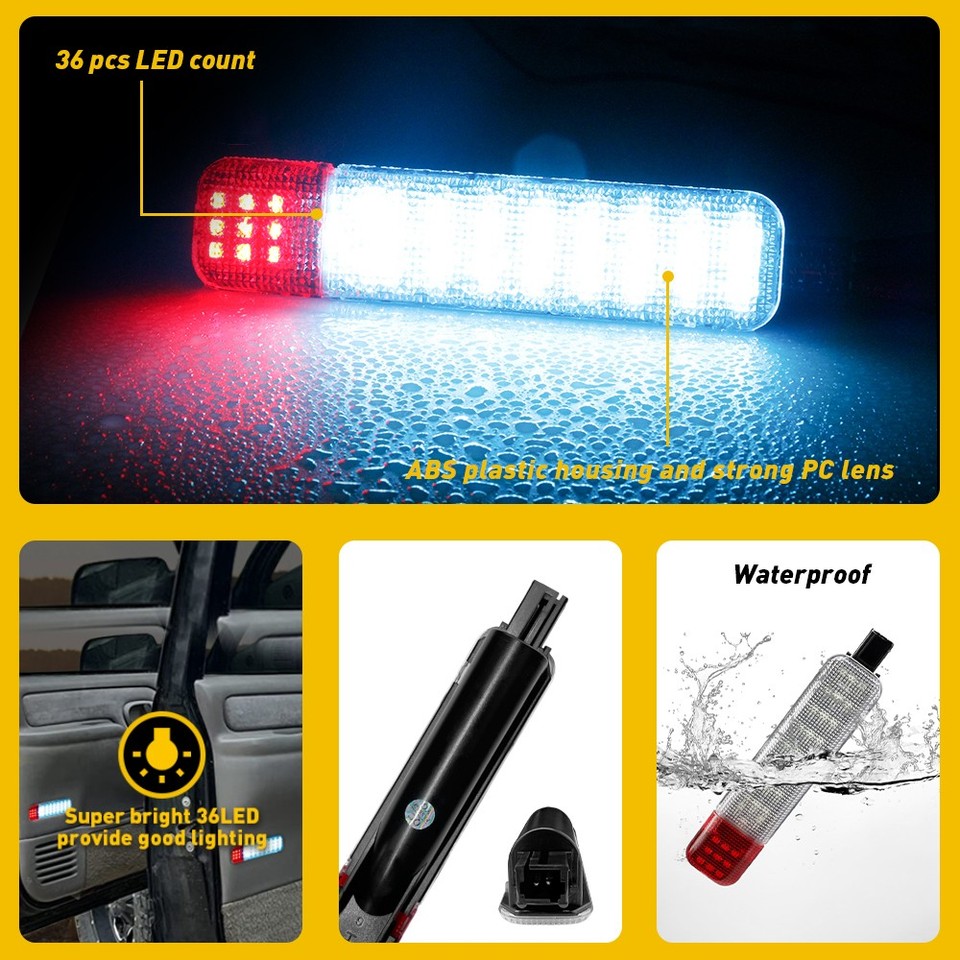 2X LED Interior Door Panel Light Courtesy Lamp For Chevy/GMC C/K Tahoe ...