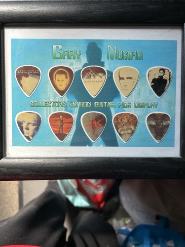 Gary Numan Collectors Edition Guitar Pick Display | eBay UK