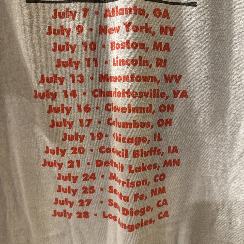 Vintage Bob Weir & Ratdog Keller Williams Summer 2007 Tour Shirt Size M ...