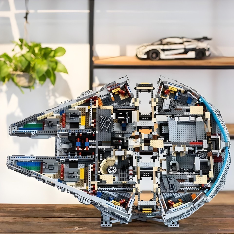 (75192) MOC Star Wars Millennium Falcon Building Blocks Complete Set | eBay