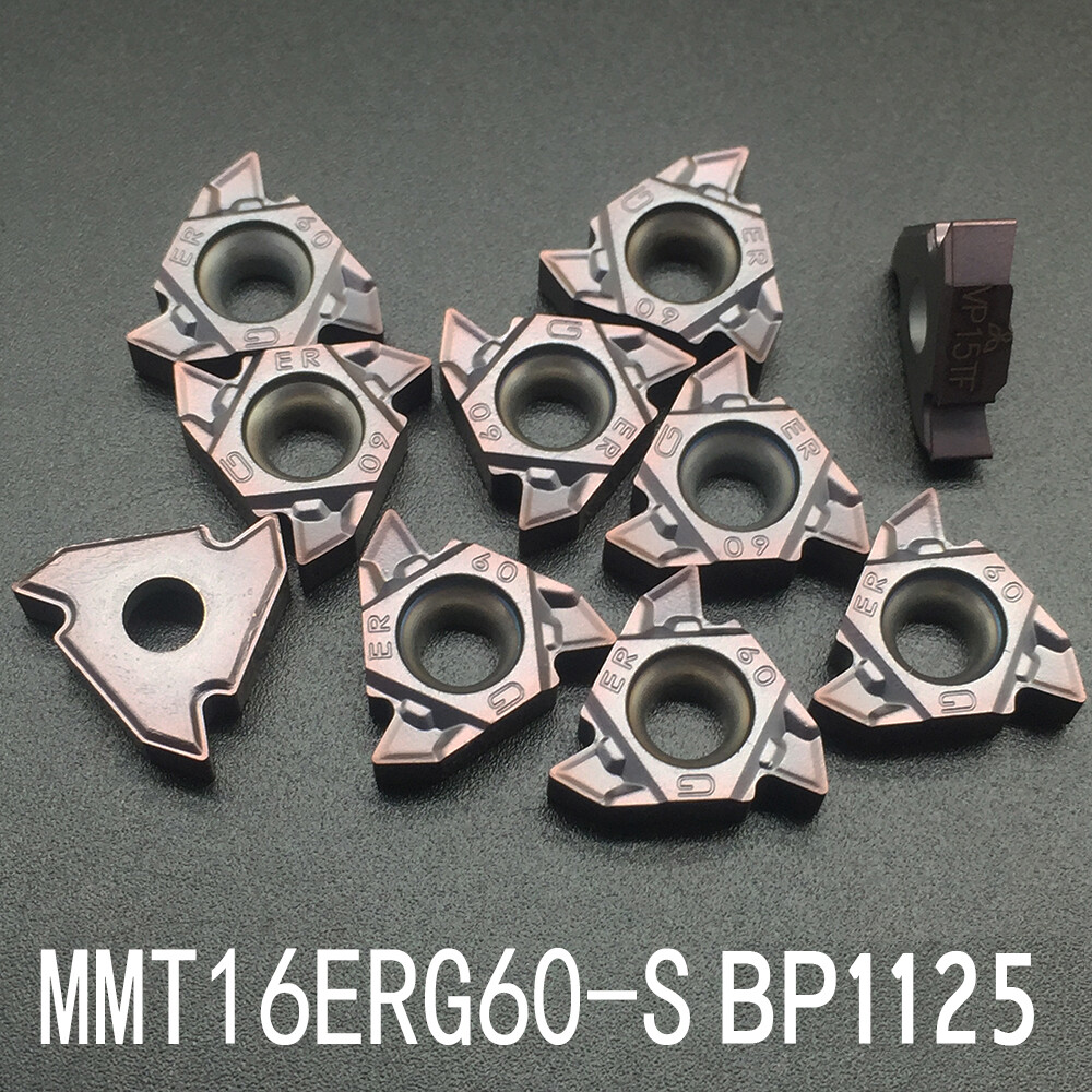 20pc 16ER AG60-S BP1125 MMT16ER AG60-S Thread INSERT 16ER AG60 Carbide ...