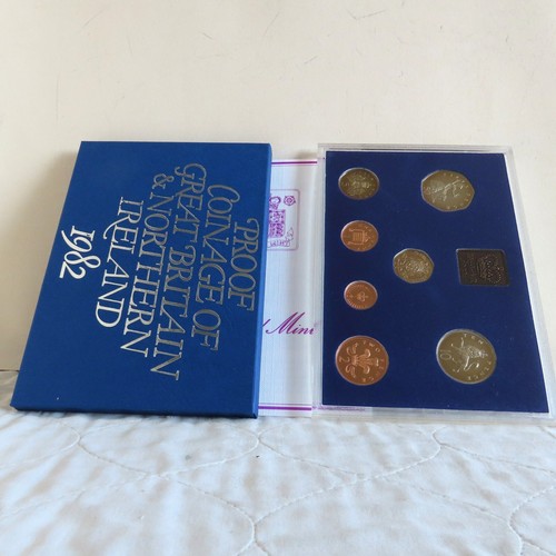 1982 ROYAL MINT 7 COIN PROOF SET - sealed/outer | eBay