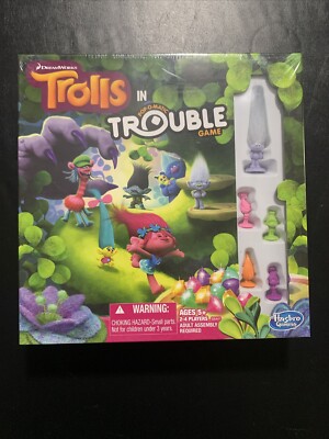 Trouble Trolls Pop-O-Matic Family game Hasbro Dreamworks NEW & SEALED ...