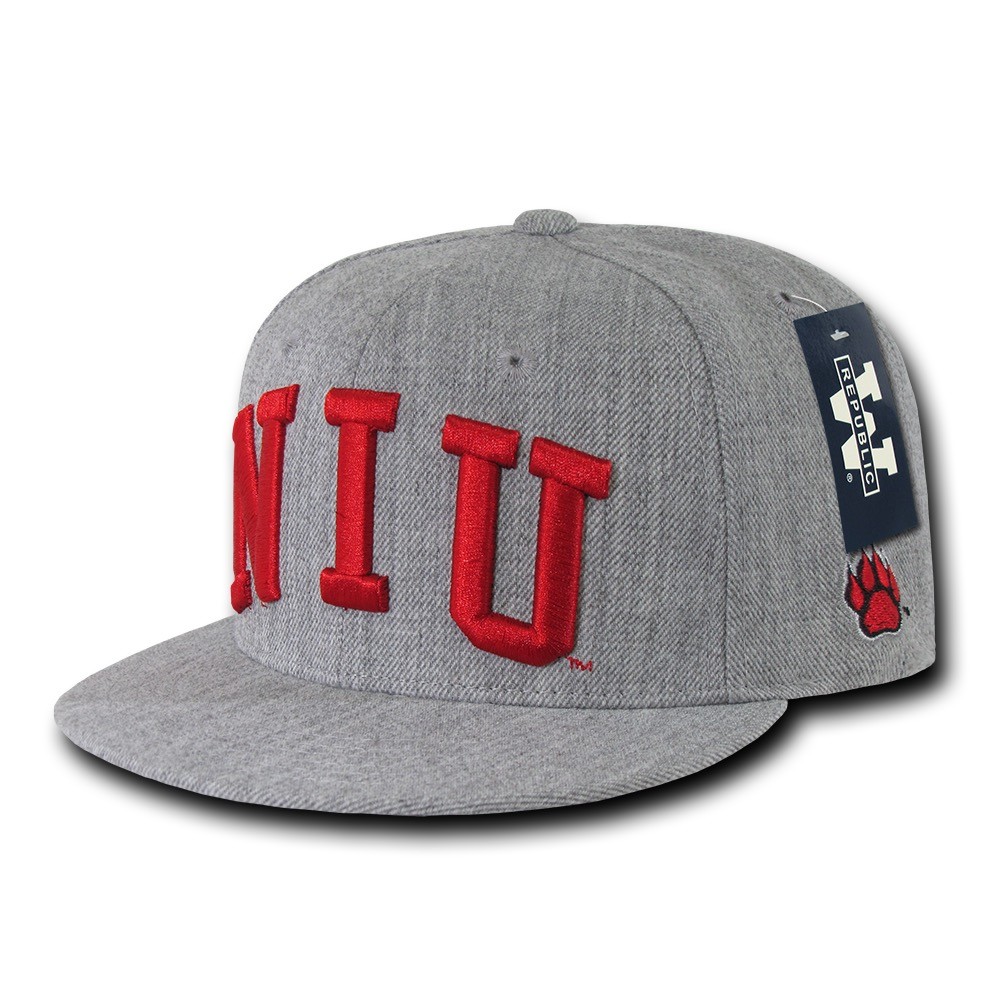 NCAA NIU Northern Illinois University Huskies Game Day Fitted Caps Hats ...