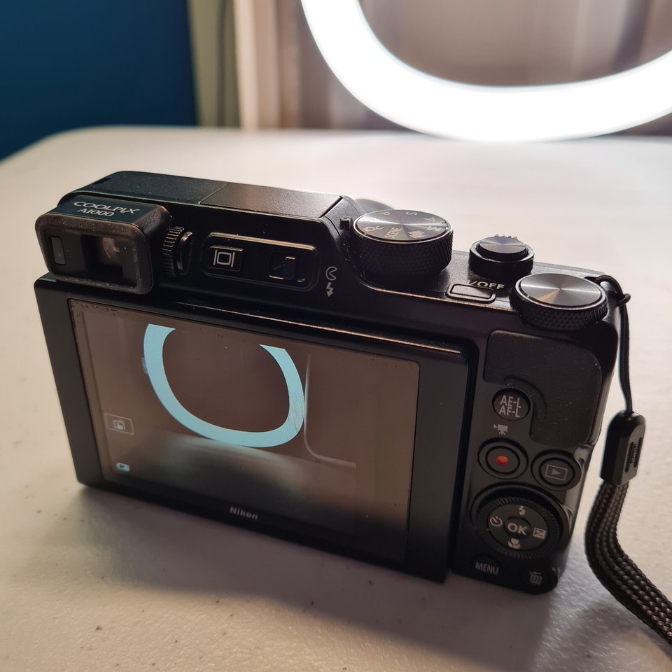 Nikon Coolpix A1000 Black Compact Camera 35x Zoom - Camera Only | eBay