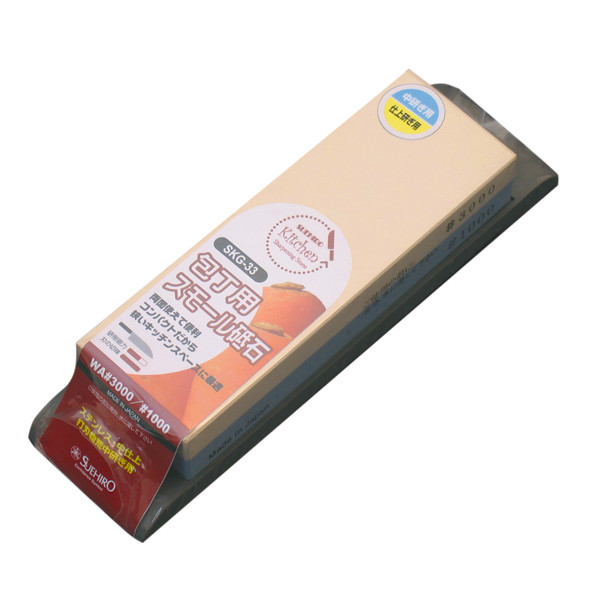Suehiro Small size combo sharpening stone, Grit: 3000, 1000 ...