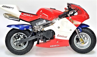 50cc Mini Moto, 50cc Racer, 2 Stroke, Rev and Go, Mini Moto, Ariabikes ...