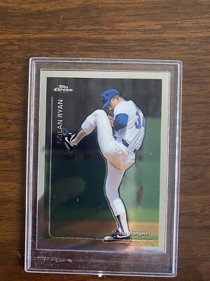 1999 Topps Chrome Nolan Ryan #34 MINT condition RARE HOF | eBay