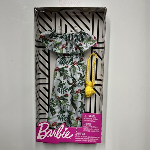 Barbie Complete Looks Spring Jumpsuit Fashion Floral Romper Pineapple ...