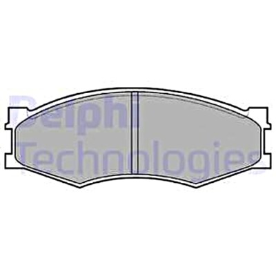 DELPHI Disc Brake Pad Set For NISSAN INFINITI LDV 300 Zx Bluebird ...