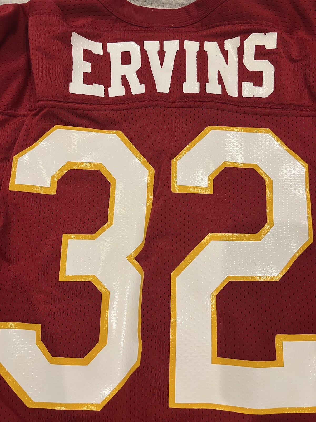 Russell Athletic Washington Redskins Ricky Ervins #32 NFL Jersey ...