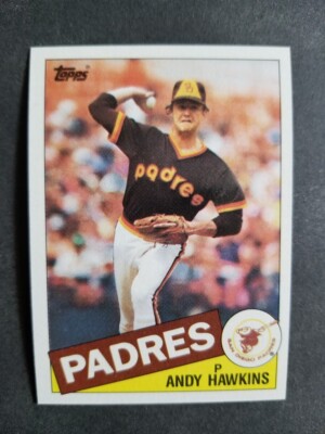 1985 Topps ANDY HAWKINS card # 299 [card 13] | eBay