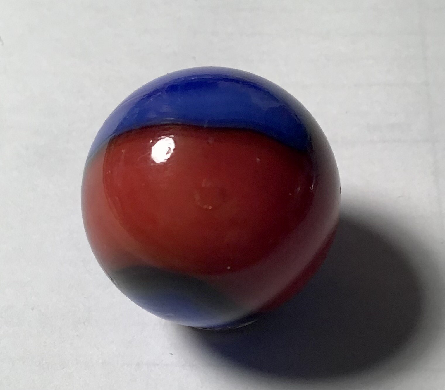 A large Vintage Peltier peerless patch marble.Measures .95” near mint ...