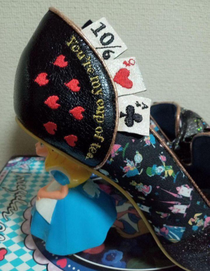 Irregular Choice Alice in Wonderland Alice Heel Pumps… - Gem