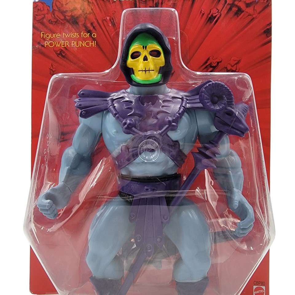 12" SKELETOR Giant Masters of the Universe Figure MOTU Jumbo Matty ...