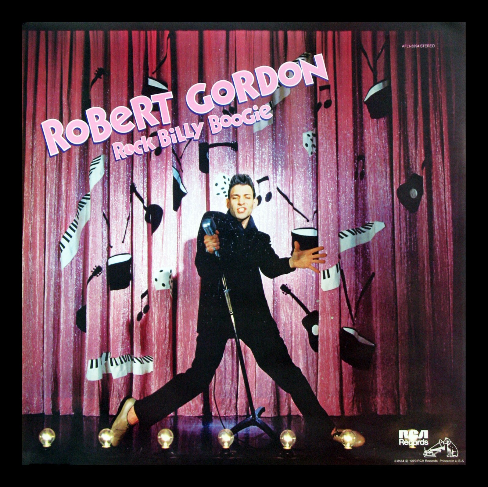 ROBERT GORDON ROCK BILLY BOOGIE VINTAGE PUNK ROCKABILLY 1979 PROMO ...