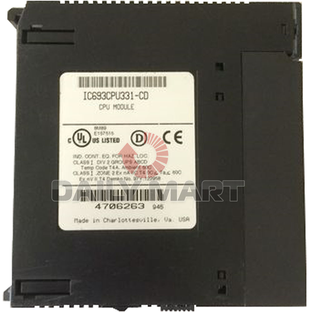 Used GE FANUC IC693CPU331-CD PLC | eBay