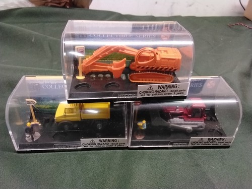 1:87 Scale Construction Equipment Back Hoe, Dozer, Truck HO Gauge | eBay