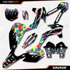 CMYK Savage Camo Graphics Kit fits KTM 13-15 SX SXF XC XCF 125 200 250 ...