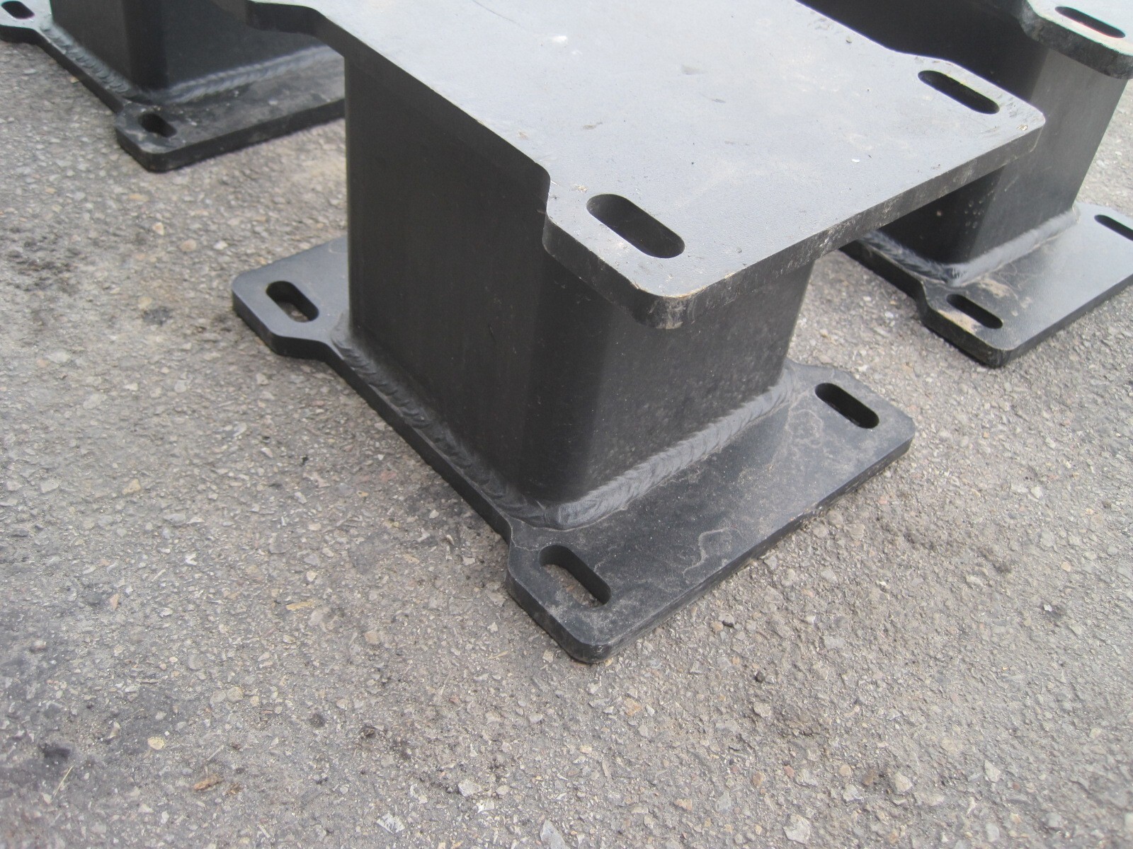 4 Large Vibratory Plate Compactor Rubber Isolator Shock Mount Black 8 ...