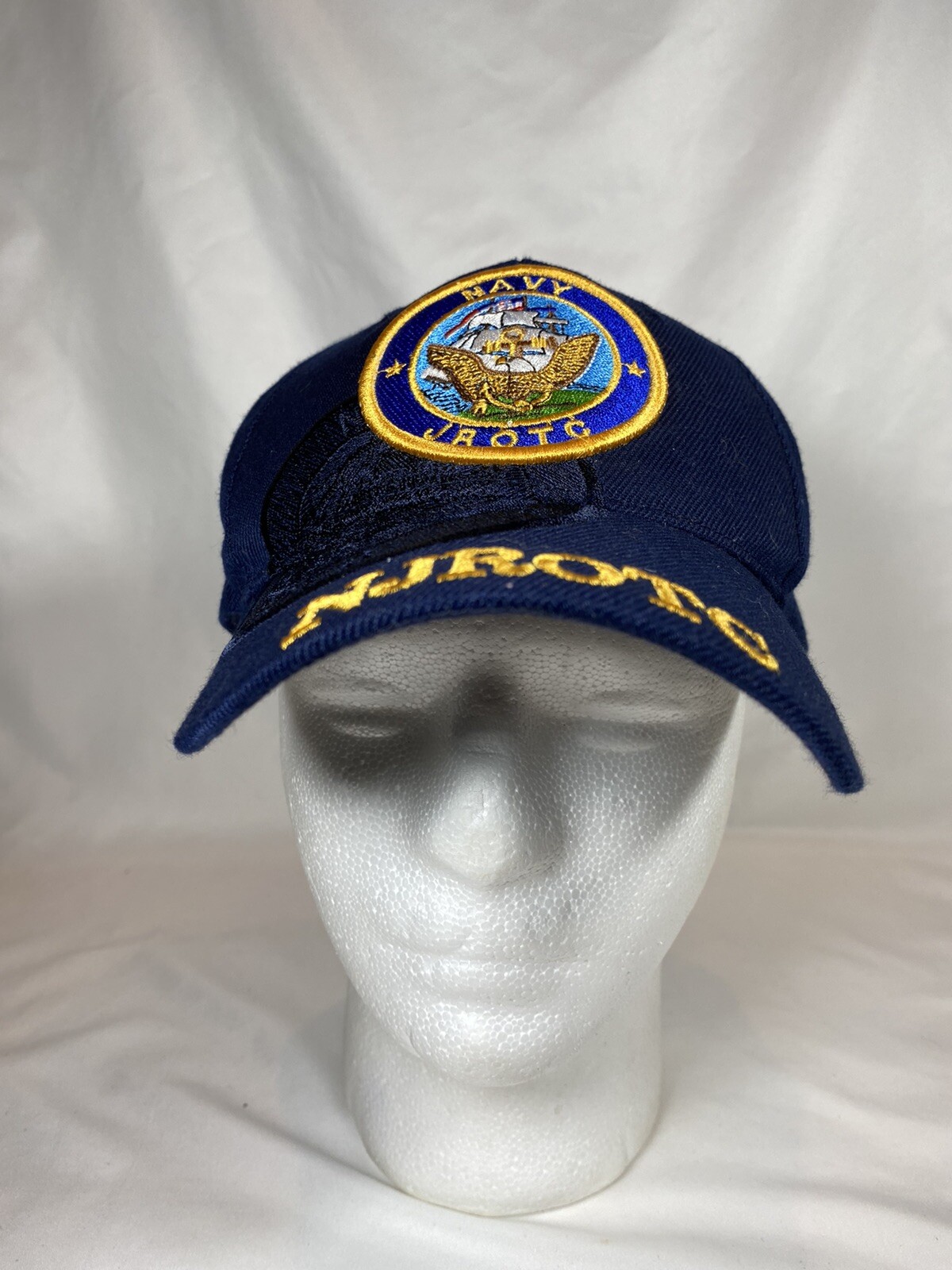 US Navy JROTC Hat Cap Cadet CO/XO Academy Adjustable … - Gem