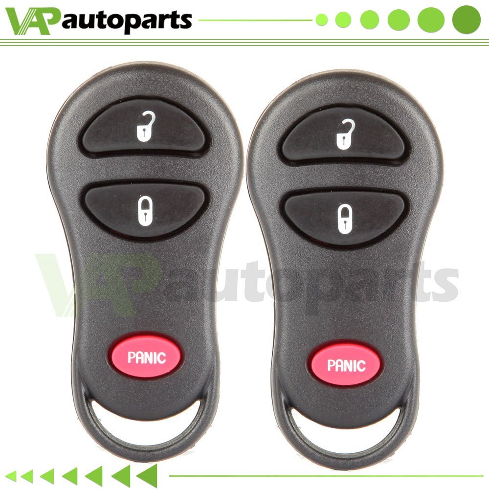 2 for 1999 2000 2001 2002 2003 Dodge Grand Caravan Keyless Entry Remote ...