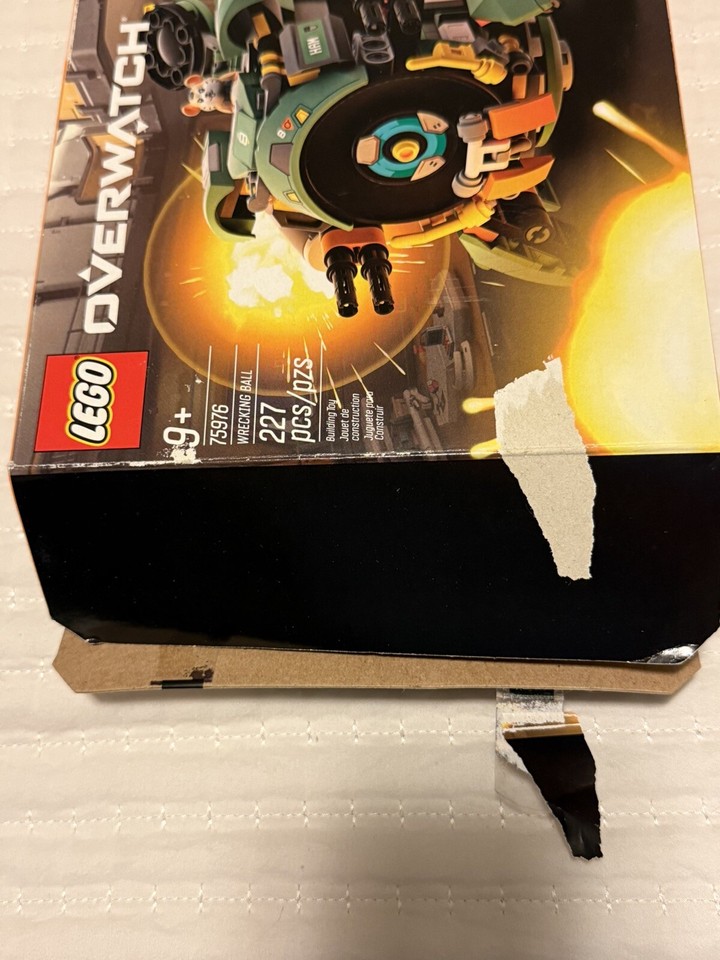 LEGO Overwatch 75976 Wrecking Ball Hammond Hamster Complete With Box ...