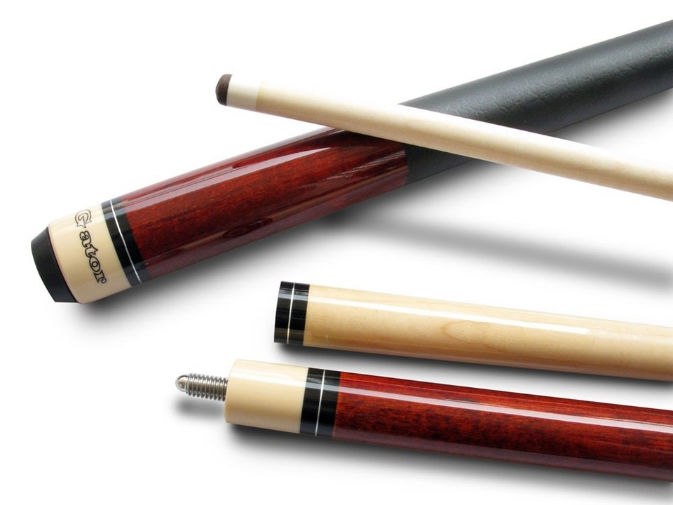 Champion ST14 Burgundy/ wine Pool Cue Stick , A Red Pool Case, Champion ...