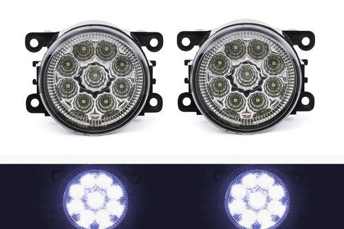 Citroen C5 Front Fog Light Set Crystal Clear Multi LED 04-08 Pair Left ...