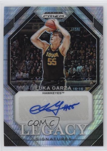 2024 Panini Prizm Draft Picks - Legacy Signatures Luka Garza #LS-LGZ ...